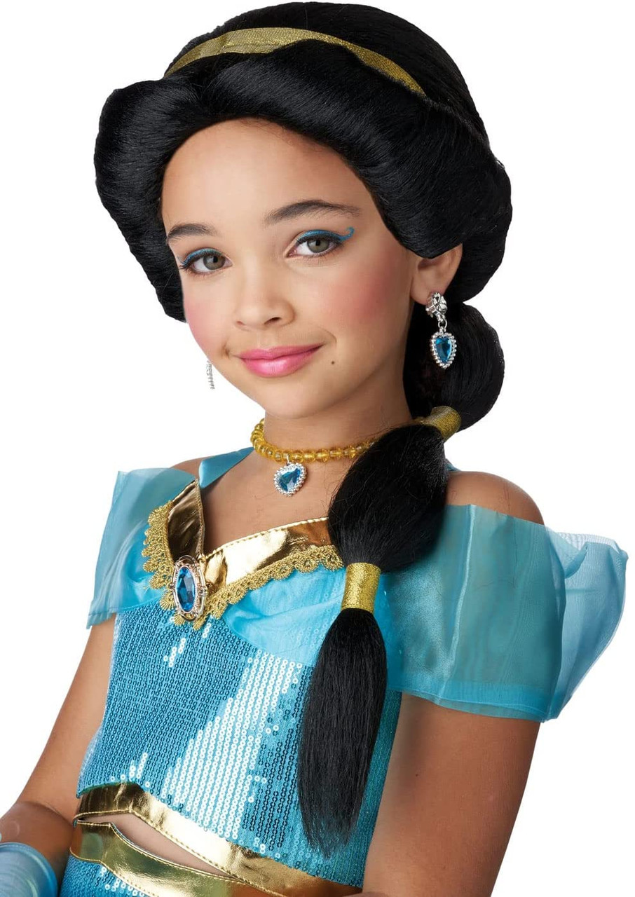 Arabian Princess Wig Desert Fancy Dress Up Halloween Child Costume ...