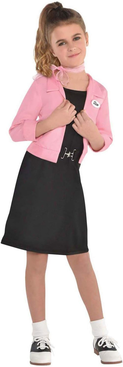Pink Ladies / Grease is the Word Suit Yourself Child Costume - Parties Plus