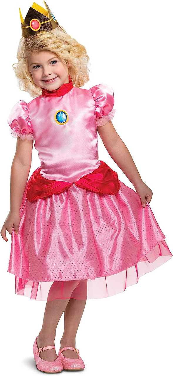 Princess Peach Toddler 2020 Nintendo Child Costume - Parties Plus