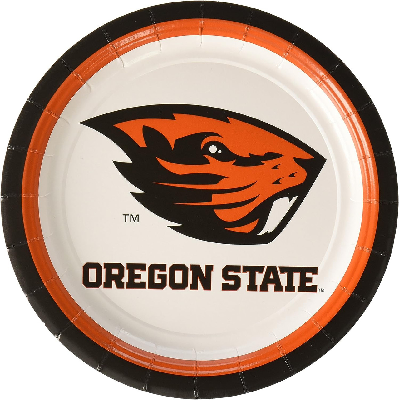 Oregon State Beavers NCAA University College Sports Party 7" Dessert ...