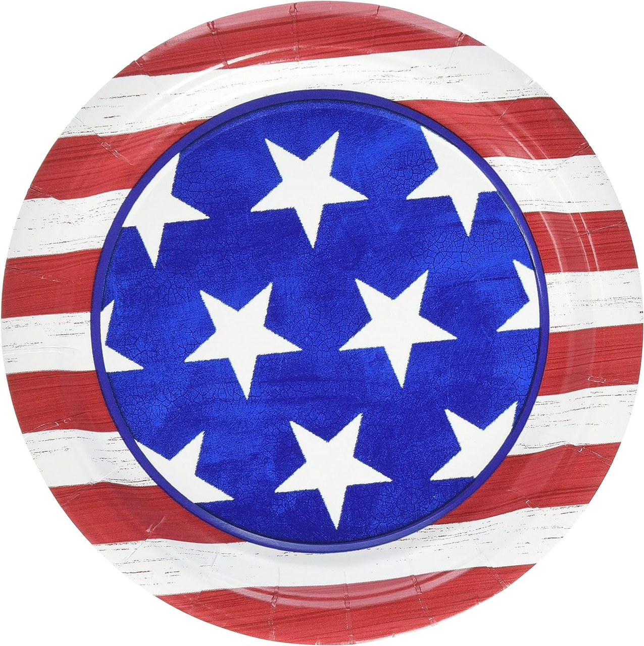 Americana USA Pride July 4th Patriotic Theme Party Bulk 7" Paper ...