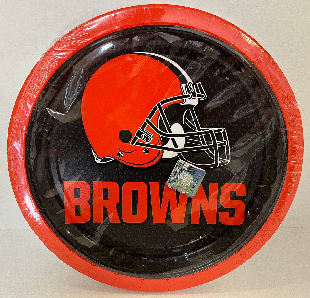 Cleveland Browns NFL Pro Football Sports Banquet Party Bulk 9" Dinner ...