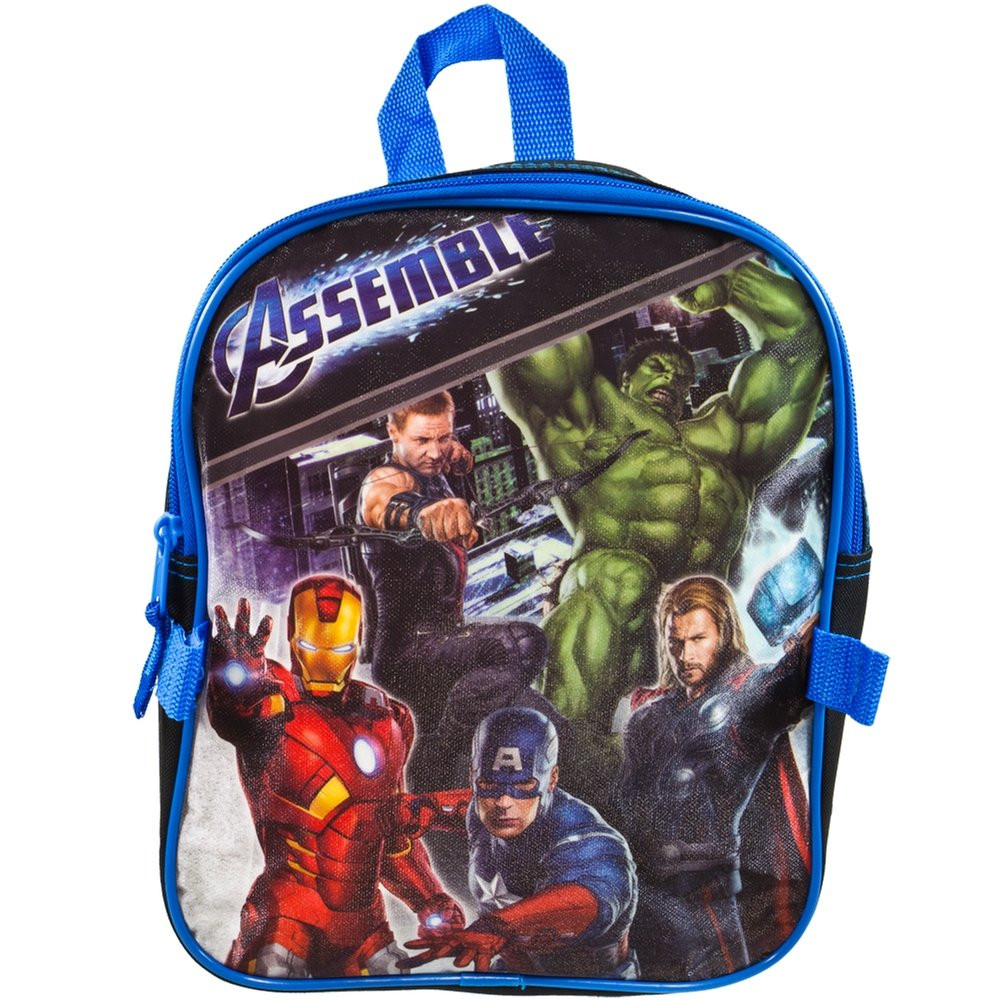 Avengers Assemble Marvel School Gift Pack Book Bag Tote Backpack w ...