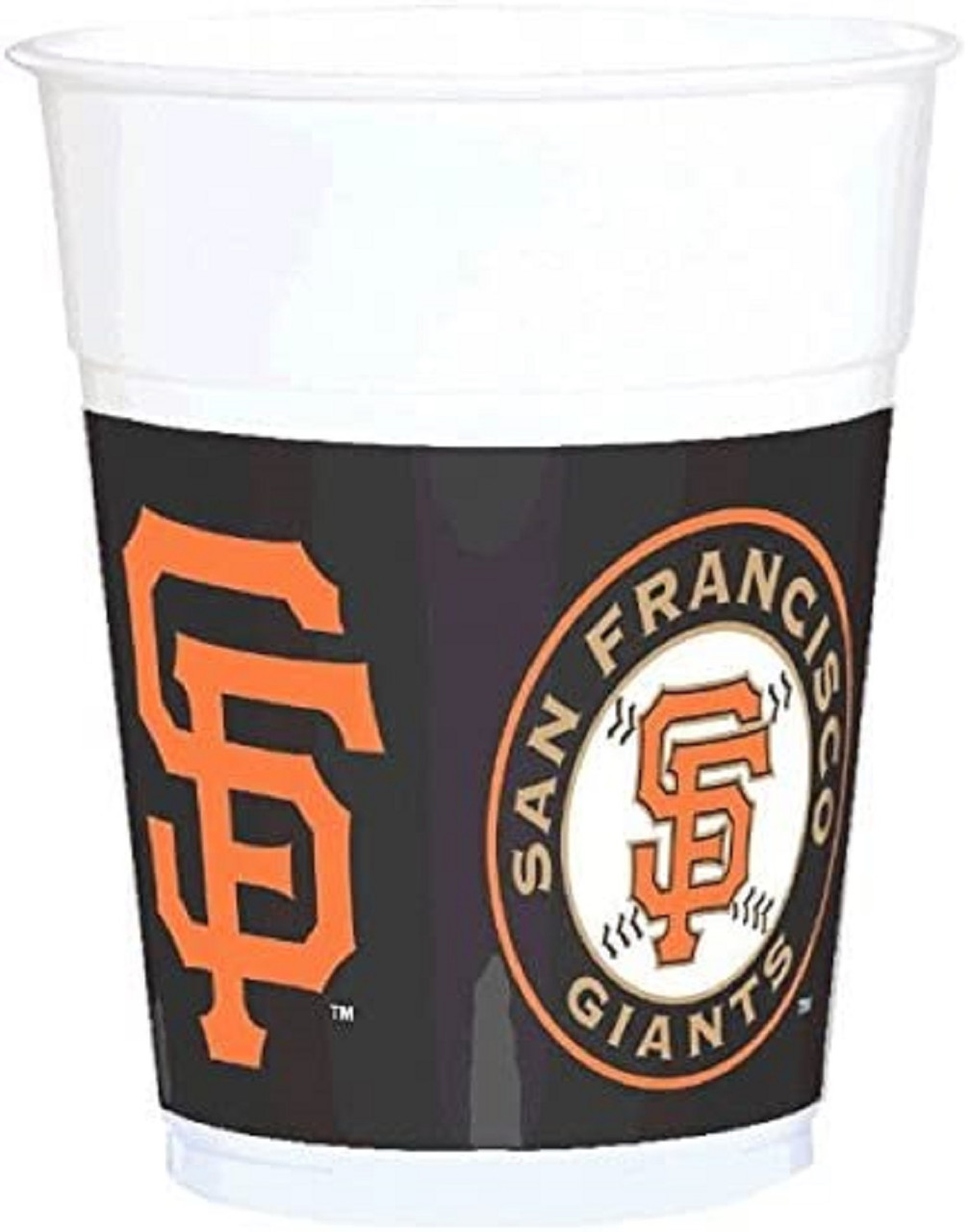 San Francisco Giants MLB Baseball Sports Theme Party 25 ct. 16 oz ...