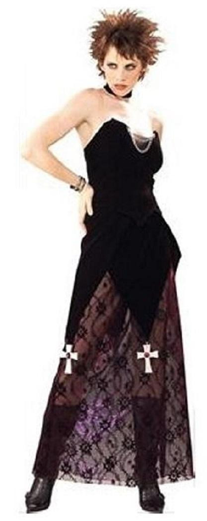 Black Dawn Gothic Vampire Covenant Fancy Dress Up Halloween Adult ...