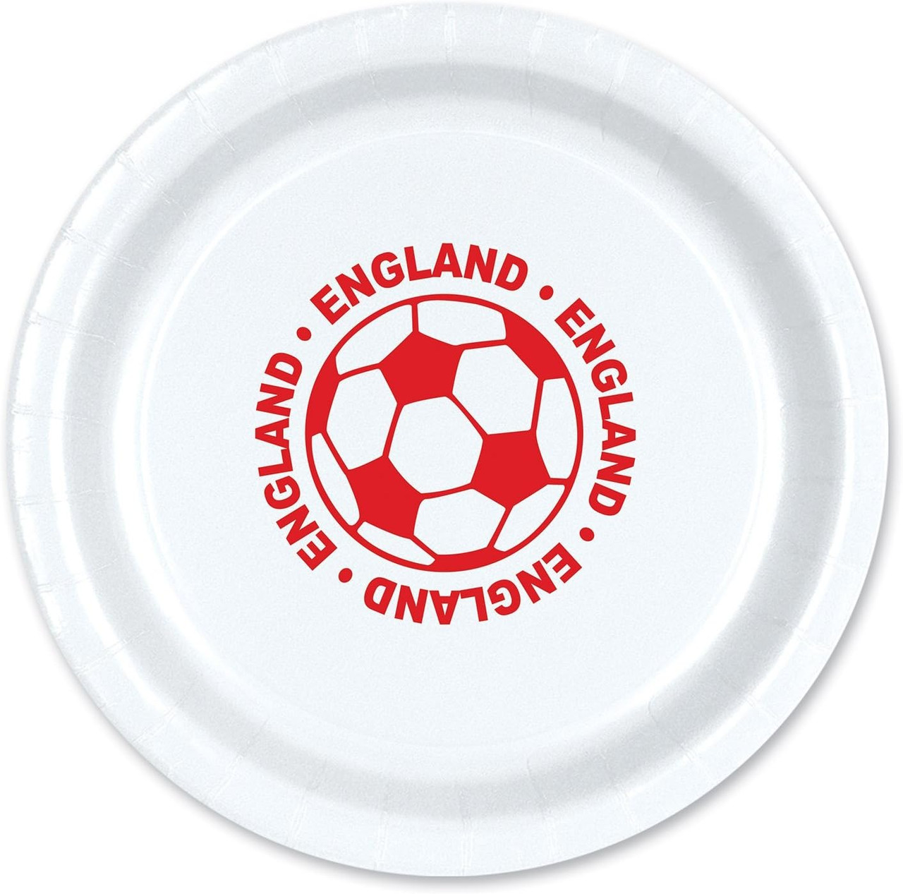 England Three Lions FIFA World Cup Soccer Sports Party 9" Paper Dinner ...