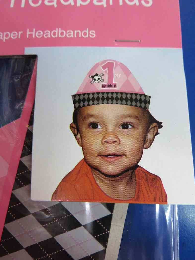 First Angel 1st Birthday Party Favor Headbands - Parties Plus