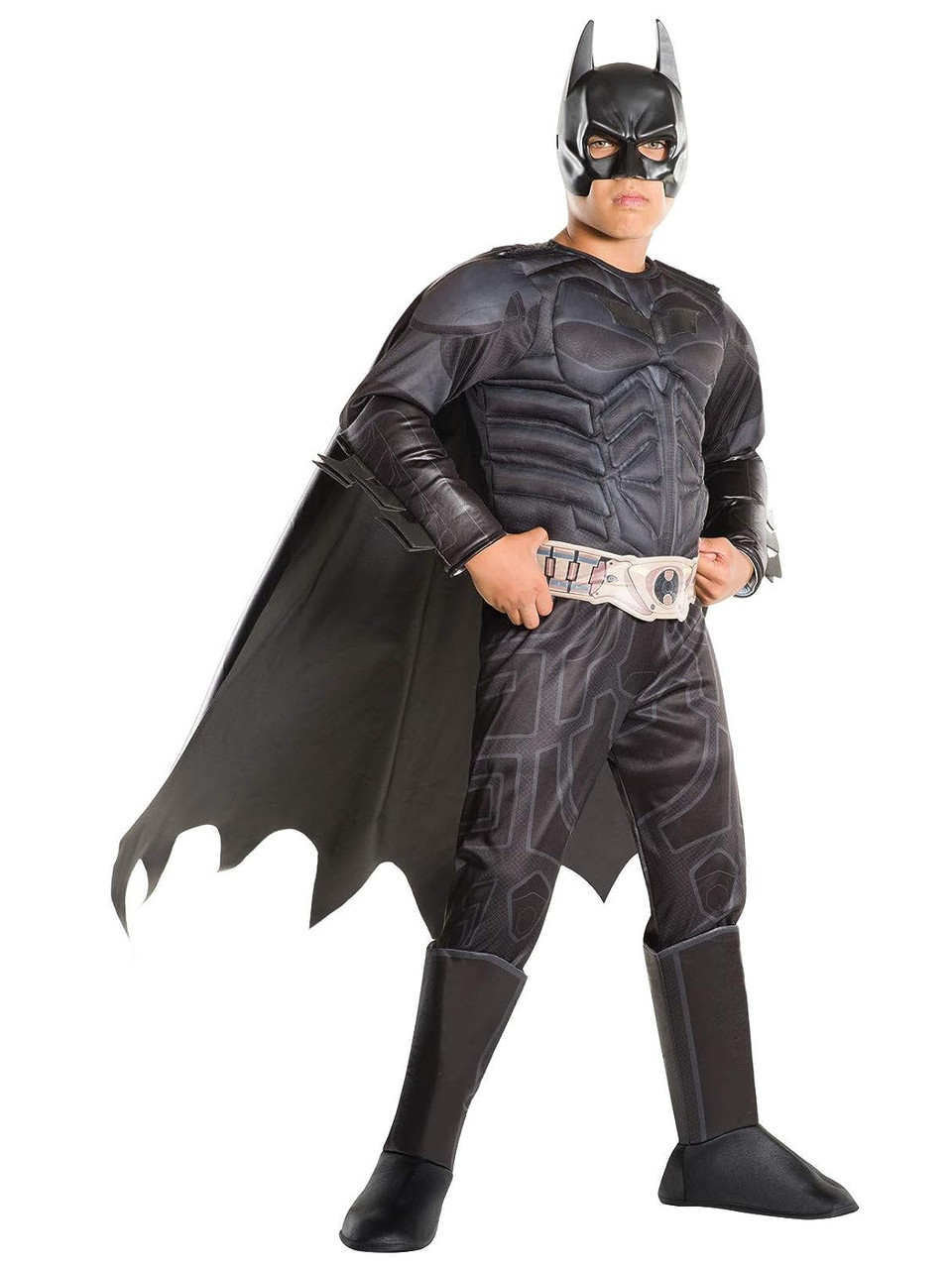 Batman DC Comics Superhero Movie Fancy Dress Up Halloween Deluxe Child ...