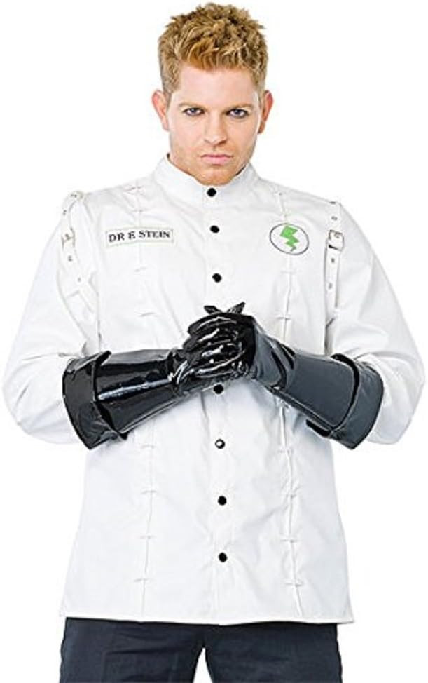 Dr. F. Stein Lab Coat Mad Scientist Doctor Fancy Dress Halloween Adult ...
