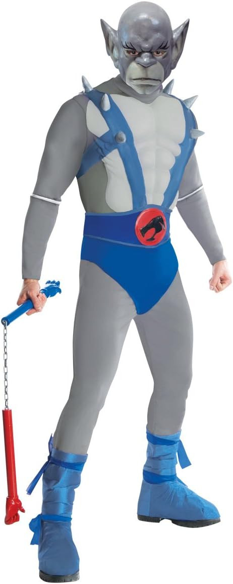 Panthro Thundercats Retro Cartoon Fancy Dress Up Halloween Deluxe Adult ...