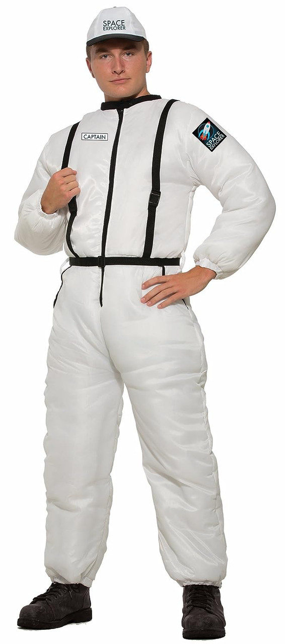 Adult White Astronaut Costume