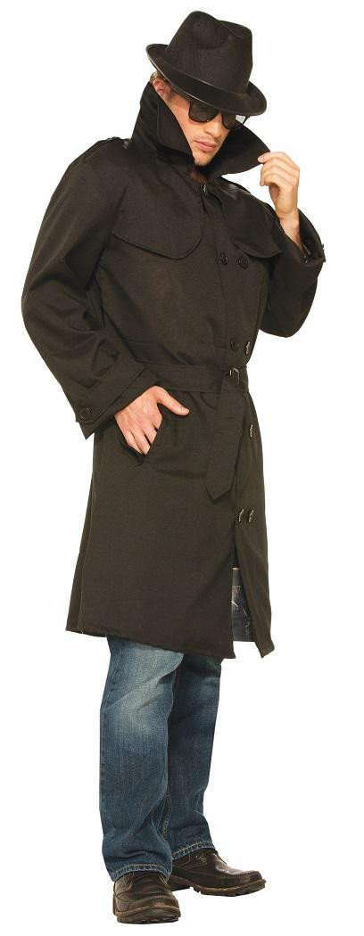Trench Coat And Fedora Disguise