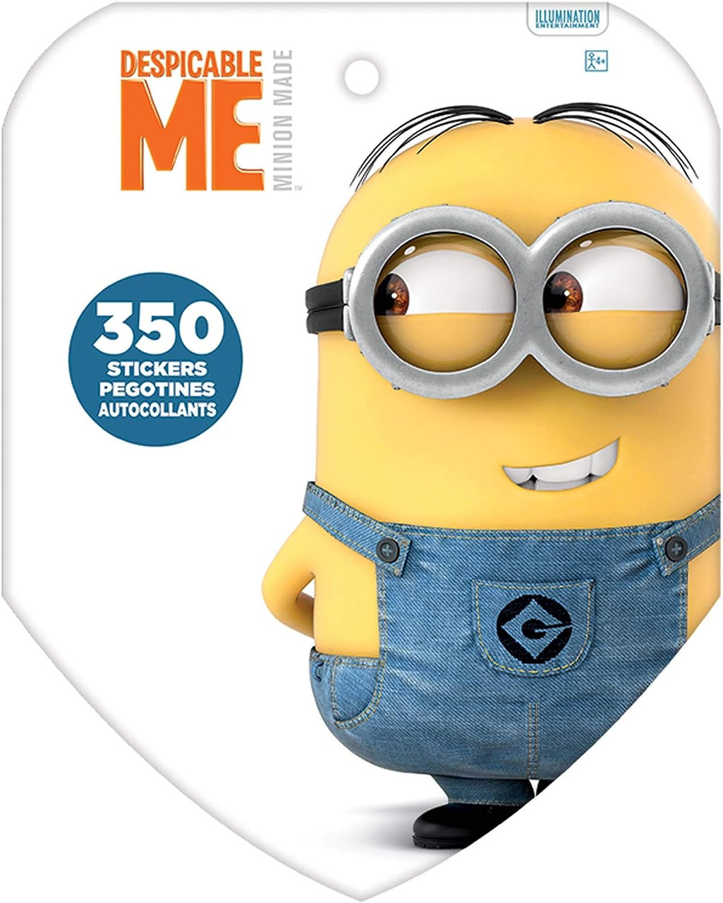 Despicable Me Minion Made Movie Kids Birthday Party Favor 350 Sticker ...
