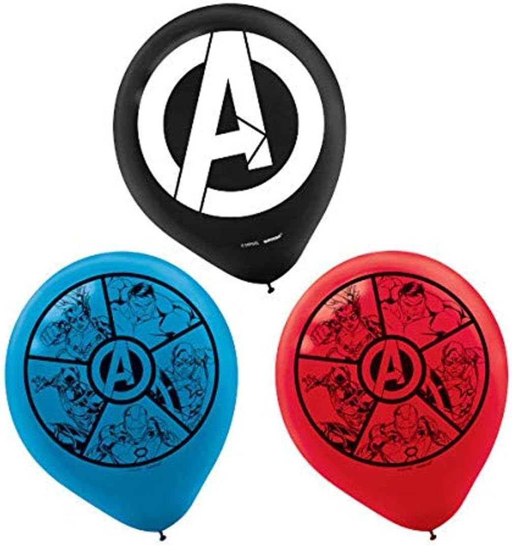 Avengers Powers Unite Marvel Superhero Birthday Party Decoration Latex ...
