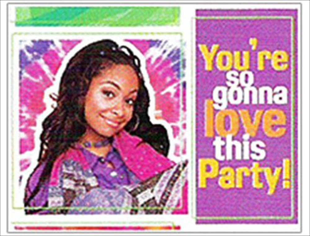 That's So Raven Symoné Disney Kids Birthday Party Invitations w ...