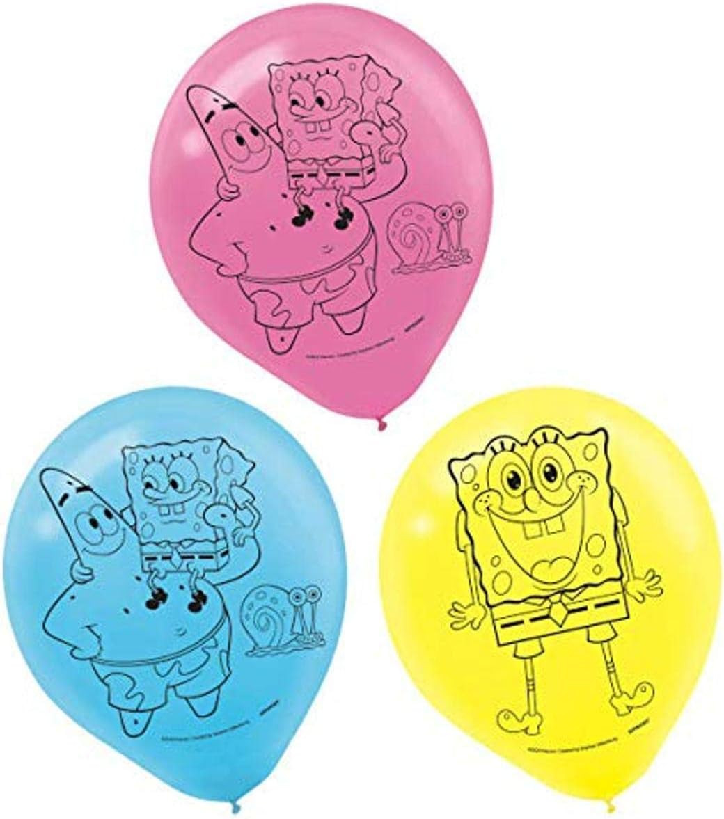 SpongeBob SquarePants Nickelodeon Kids Birthday Party Decoration Latex ...