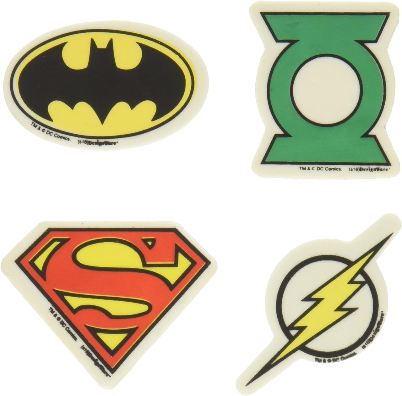 Justice League Heroes Unite DC Superhero Kids Birthday Party Favor Mini ...