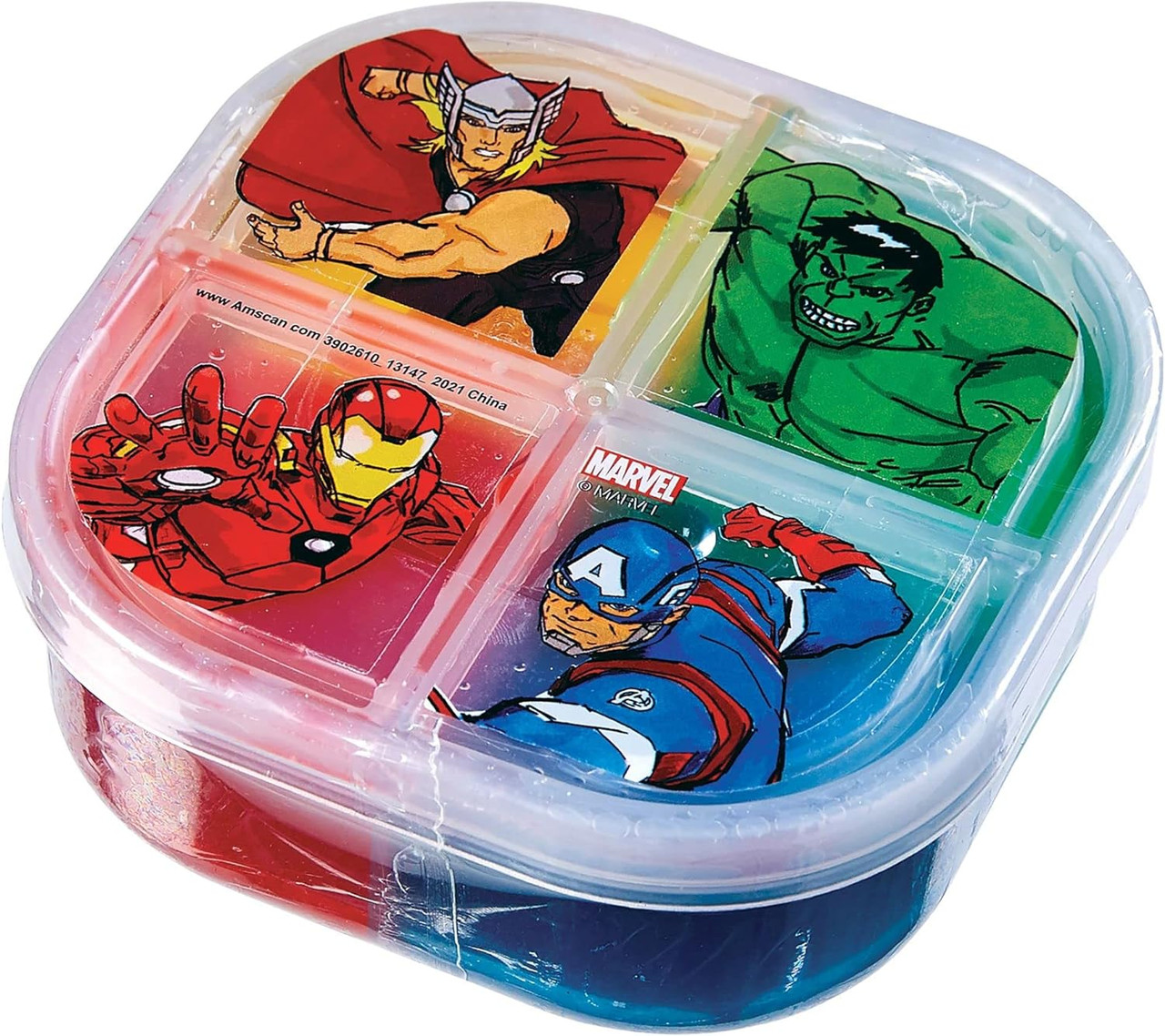 Marvel Avengers Powers Unite Superhero Kids Birthday Party Favor Goo ...