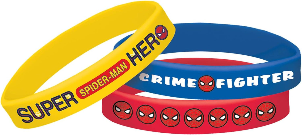 Spider-Man Webbed Wonder Marvel Superhero Birthday Party Favor Rubber ...