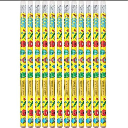 100th Day of School 100 Days Kids Party Favor 12 ct. Pencils - Parties Plus