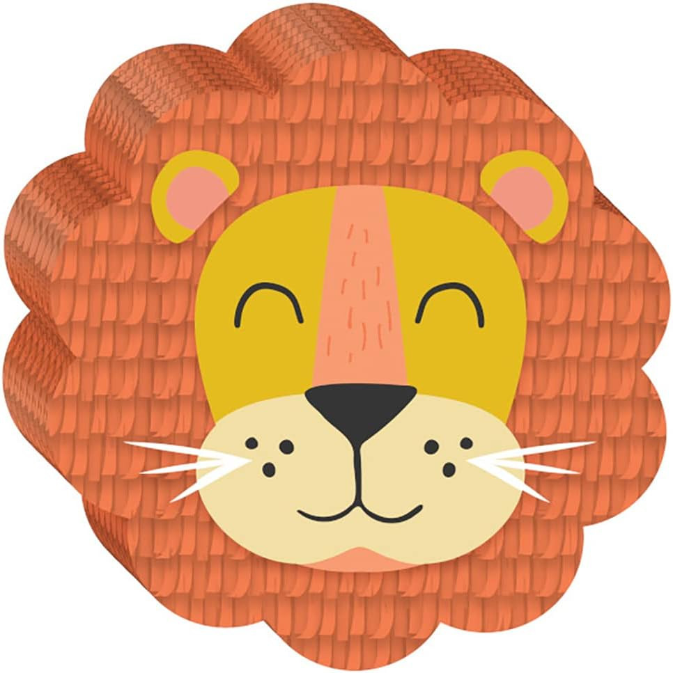 Get Wild Lion Jungle Safari Animal Kids Birthday Party Mini Pinata ...