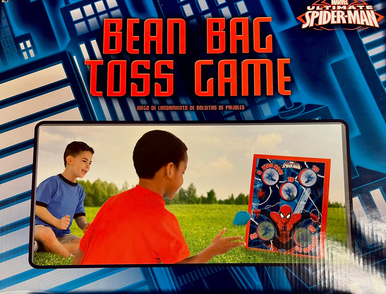 Ultimate Spider-Man Marvel Superhero Birthday Party Bean Bag Toss Game ...