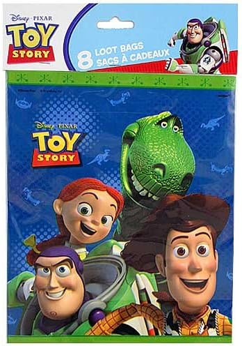 Toy Story 3 Disney Pixar Movie Kids Birthday Party Favor Sacks Loot ...