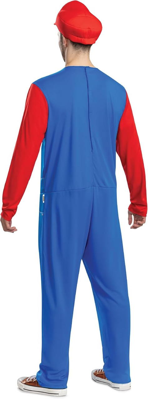 Mario Elevated Classic Super Mario Nintendo Fancy Dress Halloween Adult ...