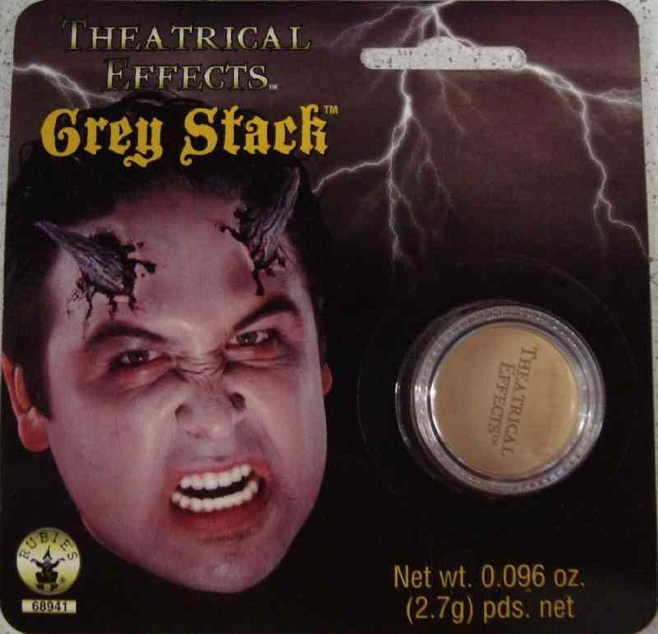 Grey Stack Makeup Gray Dead Undead Zombie Vampire Halloween Costume ...