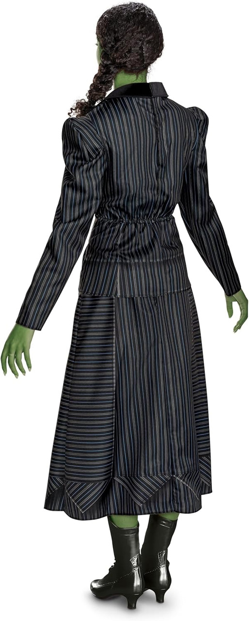 Elphaba Shiz Deluxe Wicked Movie Fancy Dress Up Halloween Adult Costume ...