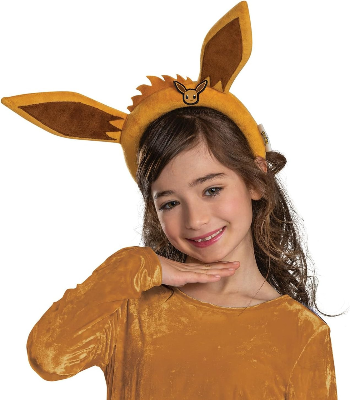 Eevee Ears Pokemon Nintendo Fancy Dress Up Halloween Child Costume ...