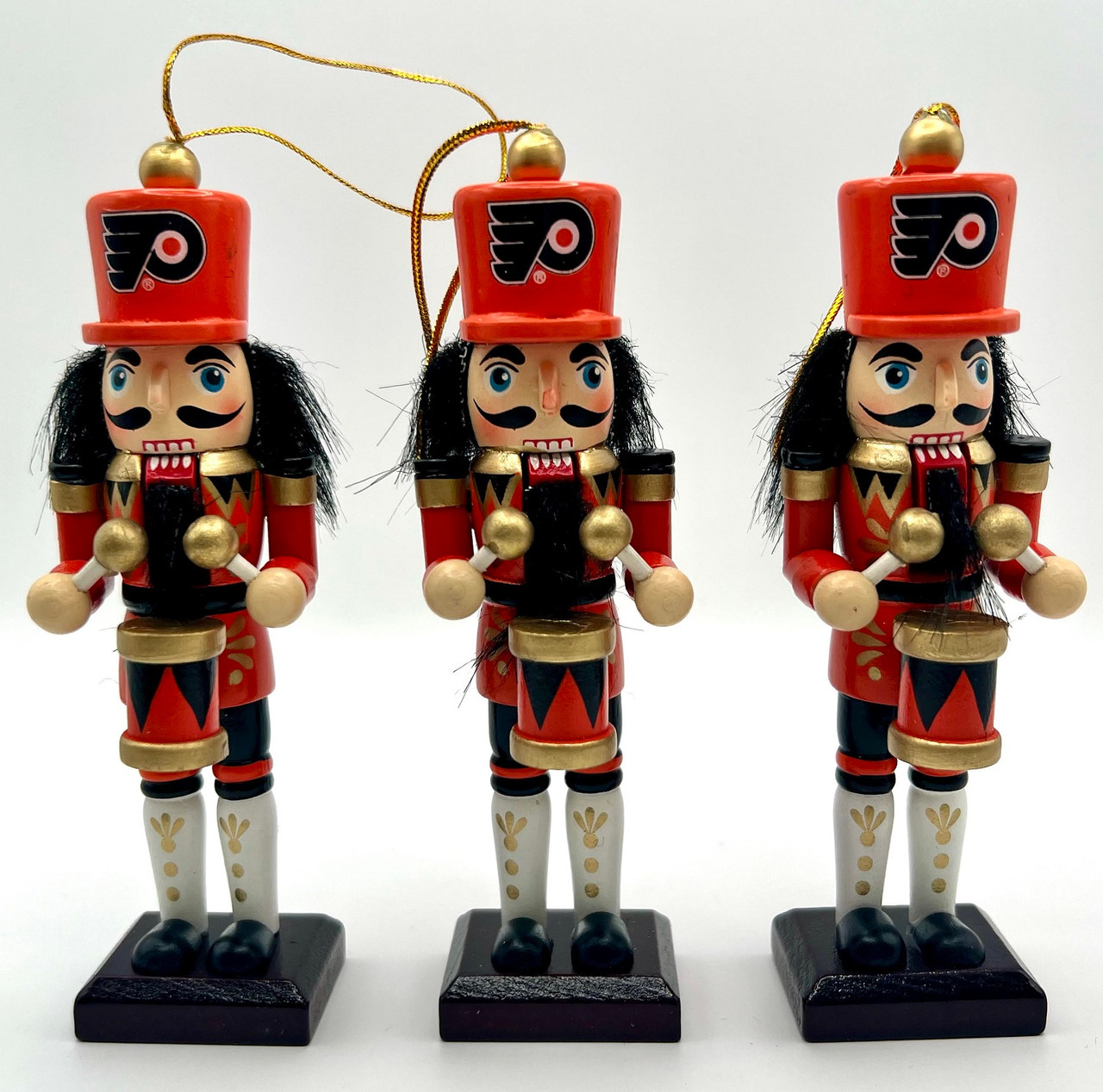 Philadelphia Flyers NHL Hockey Christmas Rare Gift Wooden Nutcracker ...