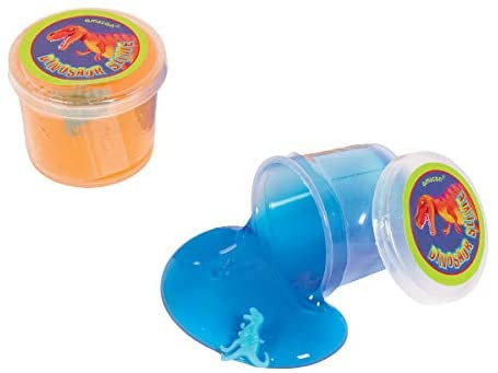 Prehistoric Dinosaurs Jurassic Kids Birthday Party Favor Slime ...