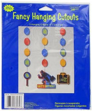 Top Secret Agent Detective Spy Kids Birthday Party Decoration Dangling ...