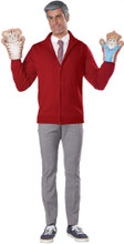 Be My Neighbor Kit Adult Costume - Parties Plus