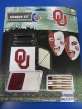 Oklahoma Sooners NCAA College Game Day Makeup Kit Costume Accessory ...
