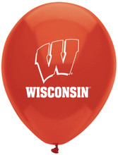 Wisconsin Badgers NCAA College University Sports Party 11" Latex ...