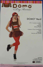 Domo Nerd Brown Monster NHK Japanese TV Fancy Dress Halloween Teen ...