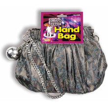 Disco Ball Handbag Purse 70's Fever Fancy Dress Halloween Costume ...