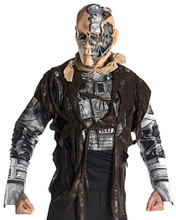 T-600 Terminator Salvation Cyborg Fancy Dress Up Halloween Deluxe Adult ...
