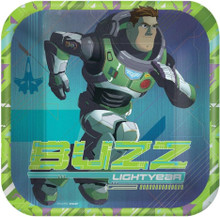 Lightyear Movie Disney Toy Story Birthday Party 9" Square Paper Dinner ...