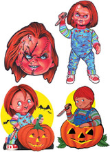 Child's Play Chucky Killer Doll Halloween Party Wall Decoration Series ...