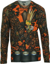 Redneck Tuxedo Camo Hunter Faux Real Fancy Dress Up Halloween Adult ...