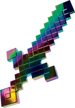Minecraft Sword Netherite Anniversary Toy Halloween Child Costume ...