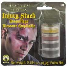 Injury Stack Makeup Wound Face Paint Fancy Dress Up Halloween Costume ...