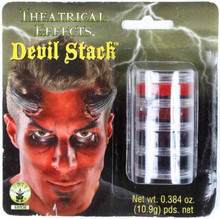 Devil Stack Makeup Satan Face Paint Fancy Dress Up Halloween Costume ...