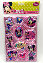 Minnie Mouse Puffy Stickers - Parties Plus