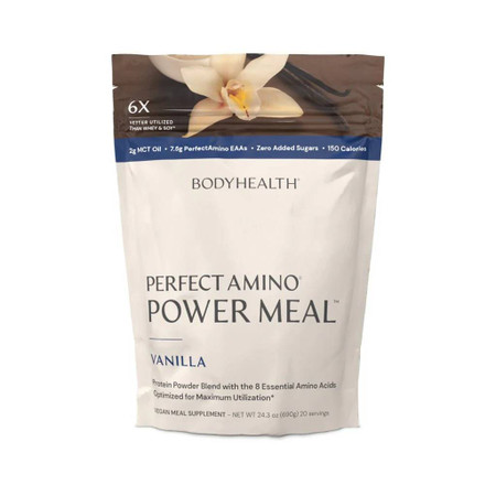 BodyHealth PerfectAmino Power Meal, Vanilla - 690 Grams