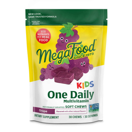MegaFood Kids Multi Soft Chew Grape - 30 Chewables