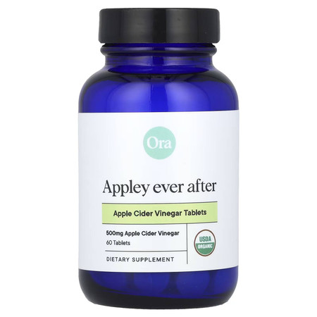Ora Organic Appley Ever After - Apple Cider Vinegar Tablets - 60 Tablets